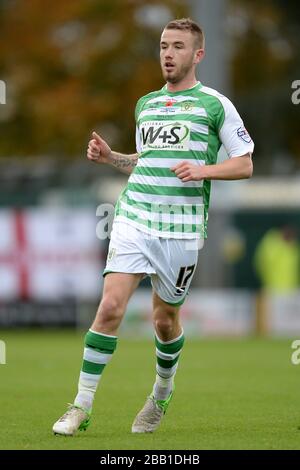 Paddy Madden, Yeovil Town Stock Photo - Alamy