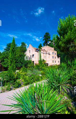 Italy South Tyrol - Merano - Maia Alta - Rubein Castle Stock Photo - Alamy