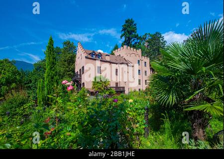Italy South Tyrol - Merano - Maia Alta - Pienzenau Castle Stock Photo ...