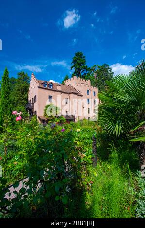 Italy South Tyrol - Merano - Maia Alta - Pienzenau Castle Stock Photo ...