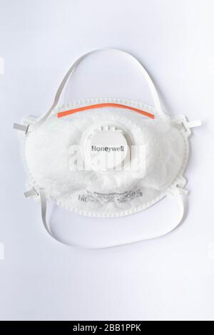 The highest standard of protection respirator mask, N100 or FFP3 grade ...