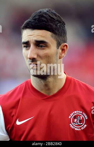Conor McLaughlin, Fleetwood Town Stock Photo - Alamy
