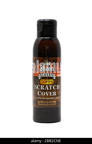 Scratch container Cut white background Stock Photo - Alamy