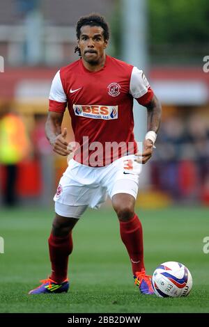 Dean Howell, Fleetwood Town Stock Photo - Alamy