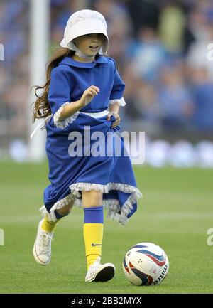 Everton Toffee Lady Stock Photo - Alamy