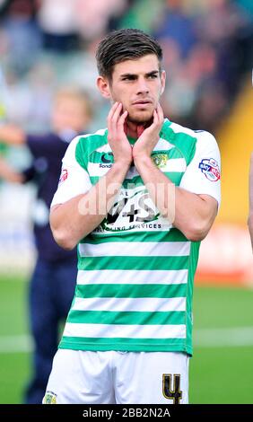 Joe Edwards, Yeovil Town Stock Photo - Alamy