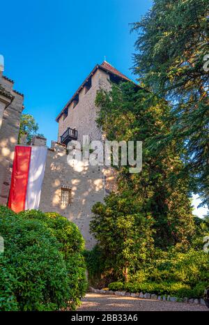 Italy - South Tyrol - Merano - Maia Alta - Rametz Castle Stock Photo ...