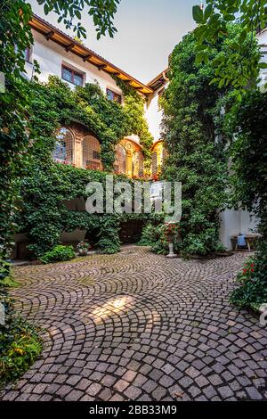Italy - South Tyrol - Merano - Maia Alta - Rametz Castle Stock Photo ...