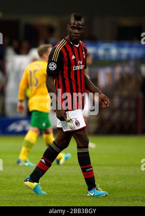 AC Milan's Mario Balotelli Stock Photo - Alamy