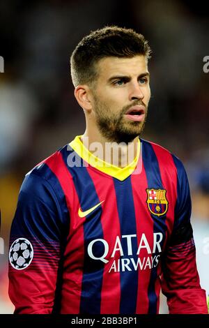 Gerard Pique, Barcelona Stock Photo - Alamy