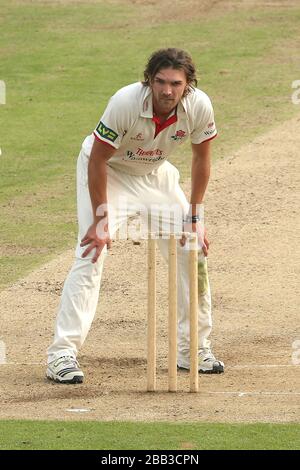 Lancashire's Oliver Newby Stock Photo - Alamy