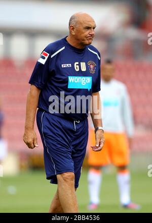 Blackpool goalkeeping coach George Wood Stock Photo - Alamy