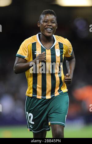 South Africa's Portia Modise Stock Photo - Alamy