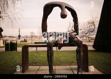 Melancholy by Albert Gyorgy, Switzerland Stock Photo - Alamy