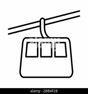 Aerial Tramway icon Stock Vector Image & Art - Alamy