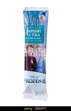 Disney Kitchen Disney Frozen II swirl lollies raspberry & peach flavour ...