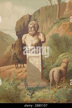 Aesop, Ancient Greek Fabulist Stock Photo - Alamy