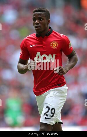 Wilfried Zaha, Manchester United Stock Photo - Alamy