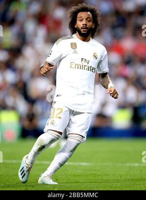 Real Madrid's Marcelo in action during the UEFA Champions League soccer ...