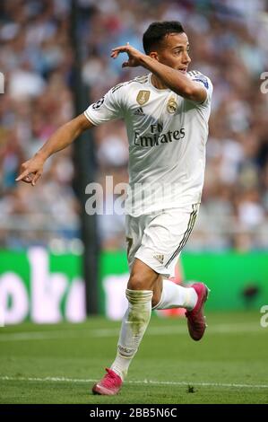 Real Madrid's Vasquez Lucas Stock Photo - Alamy