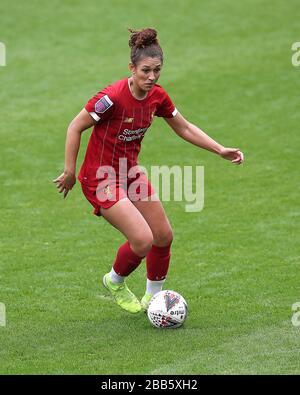 Jade Bailey of Liverpool in action during the Barclays FA Women's Super ...