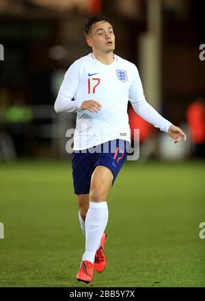 England U20's Luke Bolton Stock Photo - Alamy