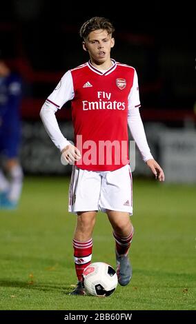 Arsenal U23's Ben Cottrell Stock Photo - Alamy