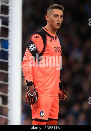 Atalanta goalkeeper Pierluigi Gollini Stock Photo - Alamy