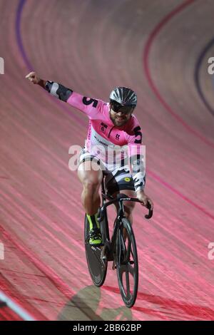 Robert Forstemann of Germany during day one of the Phynova Six Day ...