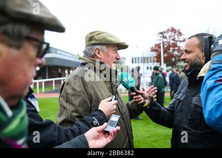 ITV Racing commentator Rishi Persad during day two of The Showcase ...