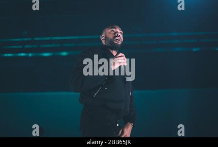 Kane Robinson AKA rapper Kano leaves Wood Green Crown Court in London ...