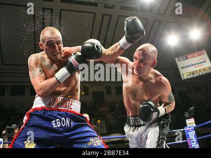 Semi-Final: Darren Stubbs (Oldham, silver shorts) defeats Carl Dilks ...