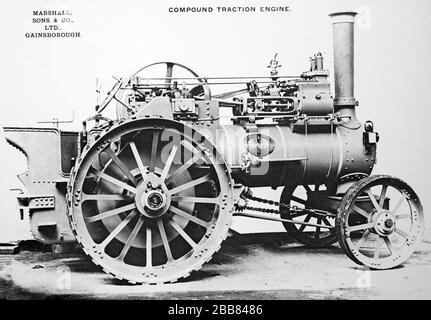 Marshall traction engine, Marshall, Sons & Co. was a British ...