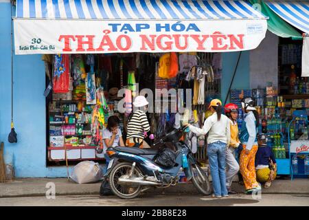 Store in Cau Da Port, Nha Trang City, Vietnam, Asia Stock Photo - Alamy