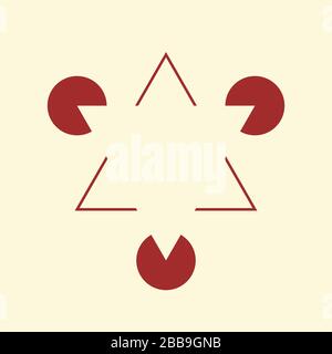 Illusory contours. Subjective contours are visual illusions that evoke ...