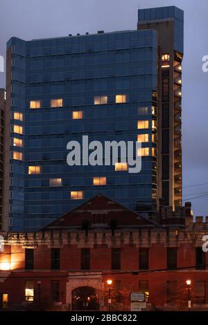 The Delta Hotel by Marriott London Armouries lights up rooms forming a ...