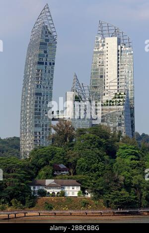 Keppel Towers, Singapore Stock Photo - Alamy