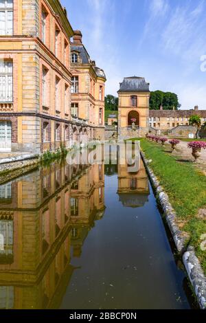 France, Yvelines, Dampierre castle Stock Photo - Alamy