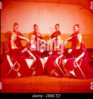 The Blue Bell Girls, circa 1970, France Stock Photo - Alamy