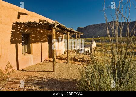 The Contrabando is ghost town and movie set in Big Bend Ranch State ...