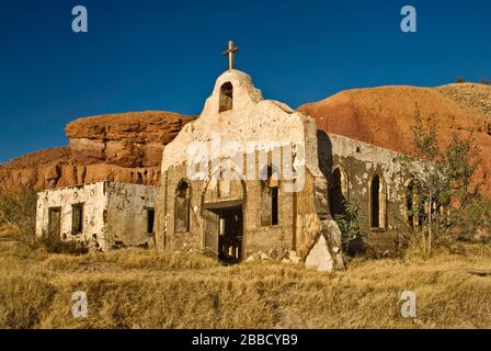 Contrabando movie set, now demolished, used for making parts of the ...
