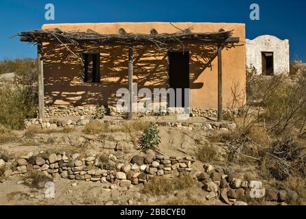 The Contrabando is ghost town and movie set in Big Bend Ranch State ...