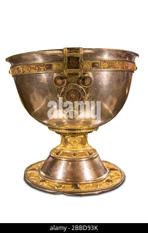 Ardagh Hoard Chalice hoard metalwork National Museum Ireland Dublin ...