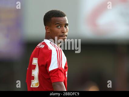 Swindon Town's Nathan Byrne Stock Photo - Alamy