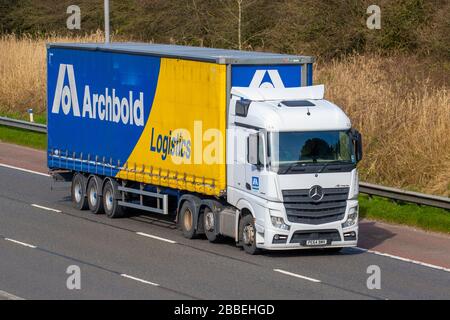 Archbold Logistics Haulage delivery trucks, lorry, transportation ...