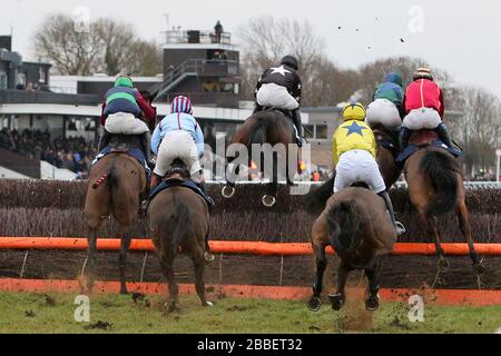 Foxhunter Horse and Rider Stock Photo - Alamy
