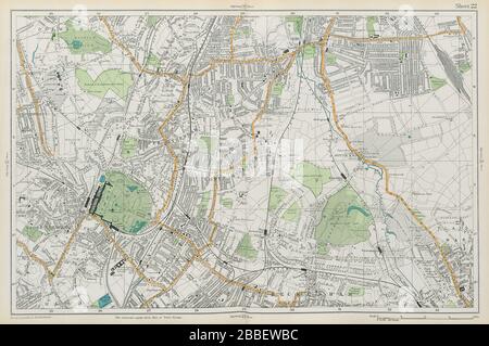 BECKENHAM Bromley Penge South Norwood West Wickham Anerley. BACON 1934 ...