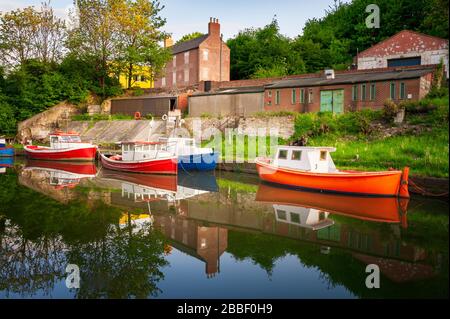 The Ouseburn river in Newcastle-upon-Tyne Stock Photo - Alamy