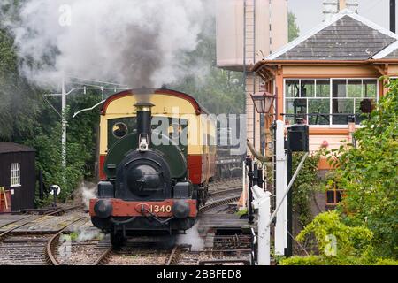 Great Western Railway GWR Trojan 1340 Locomotive, Didcot Railway Centre ...
