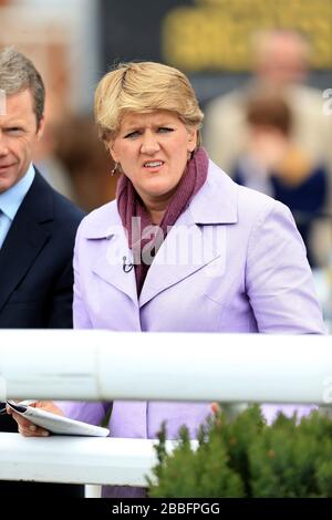 Clare Balding, Channel 4 Racing Presenter Stock Photo - Alamy